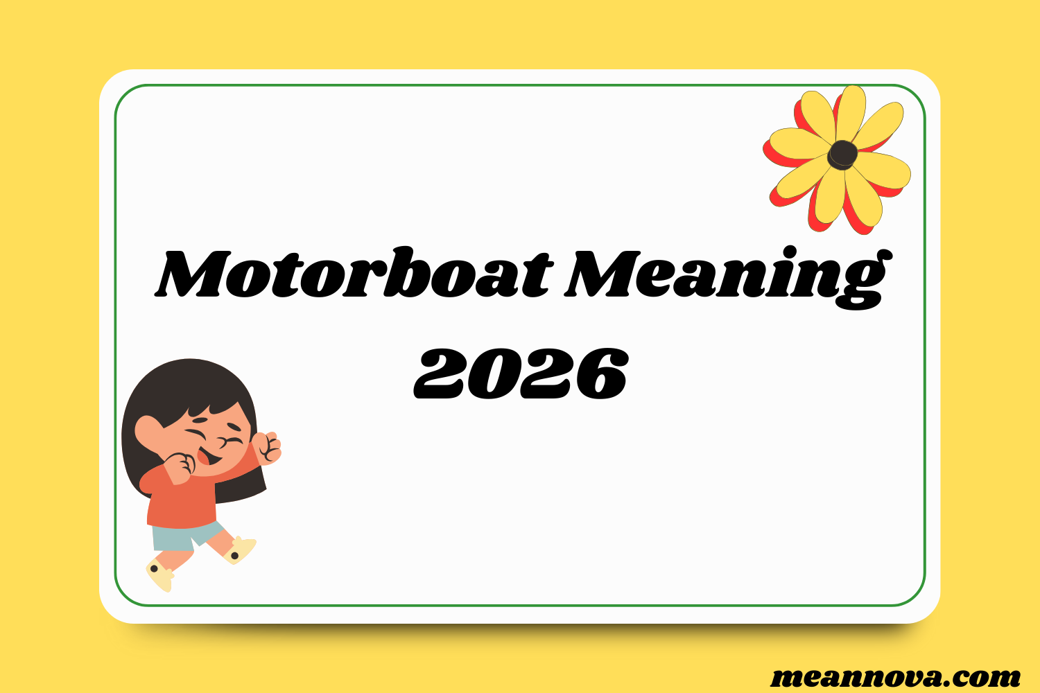 Motorboat Meaning What a Motorboat Is Where the Term 2026