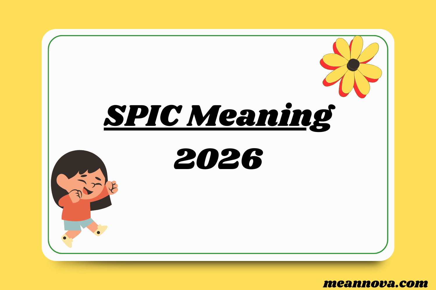 SPIC Meaning What It Really Means Origins 2026